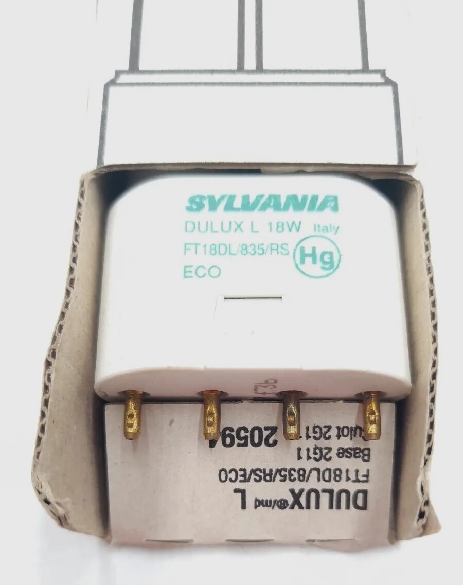 Sylvania 18 Watts/18W Dulux L FT18DL/835/RS/ECO Compact Fluorescent ...