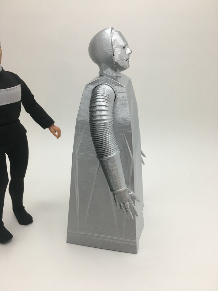 Custom LOGANS RUN BOX ROBOT MEGO SCALE for 8 INCH FIGURES ** ROBOT ONLY ...