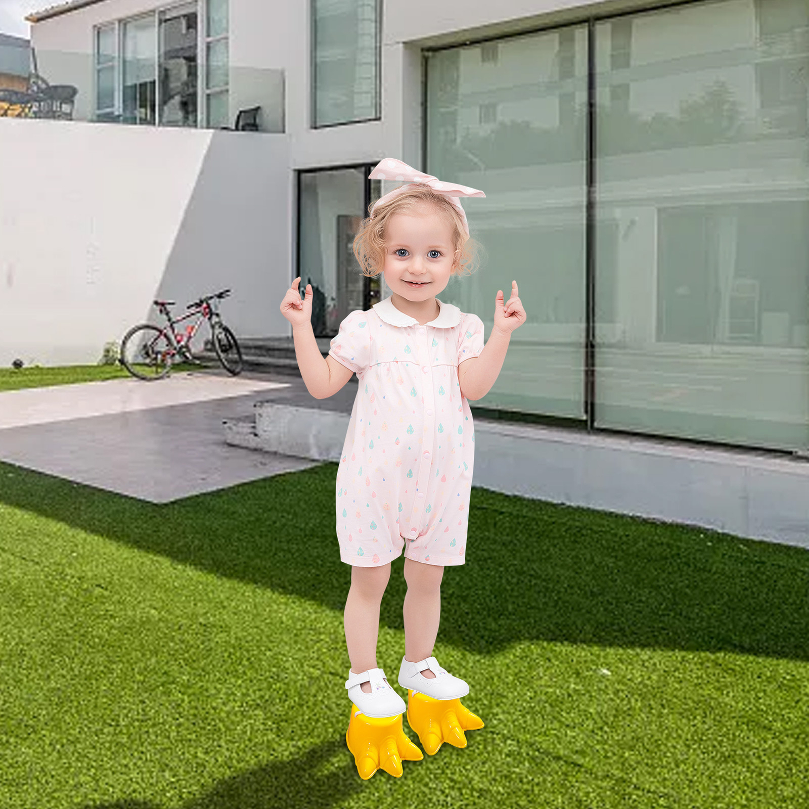 2Pcs KIDS CHILDRENS DINOSAUR CLAW FOOT-STOMPER STEPPING WALKING STILTS ...