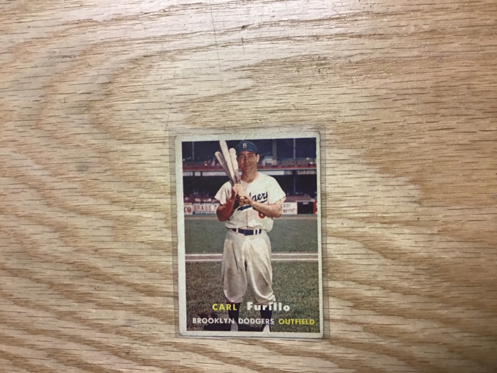 1957 Topps Baseball Carl Furillo Brooklyn Dodgers Card #45 | eBay