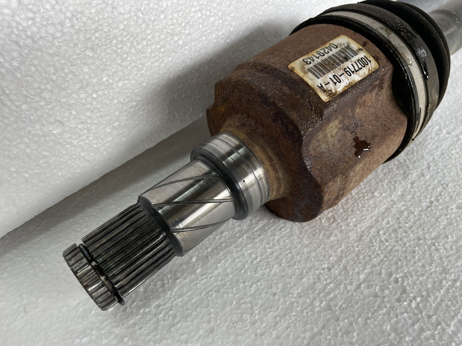 Tesla Model S REAR drive unit motor AXLE HALF SHAFT CV JOINT Right Left ...