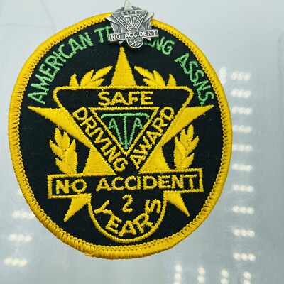 2 Years Safe Driving Award ATA American Trucking Association Trucker ...