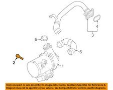 BMW OEM 13-15 ActiveHybrid 7 3.0l-l6-water Pump Bolt 11517602124 for ...