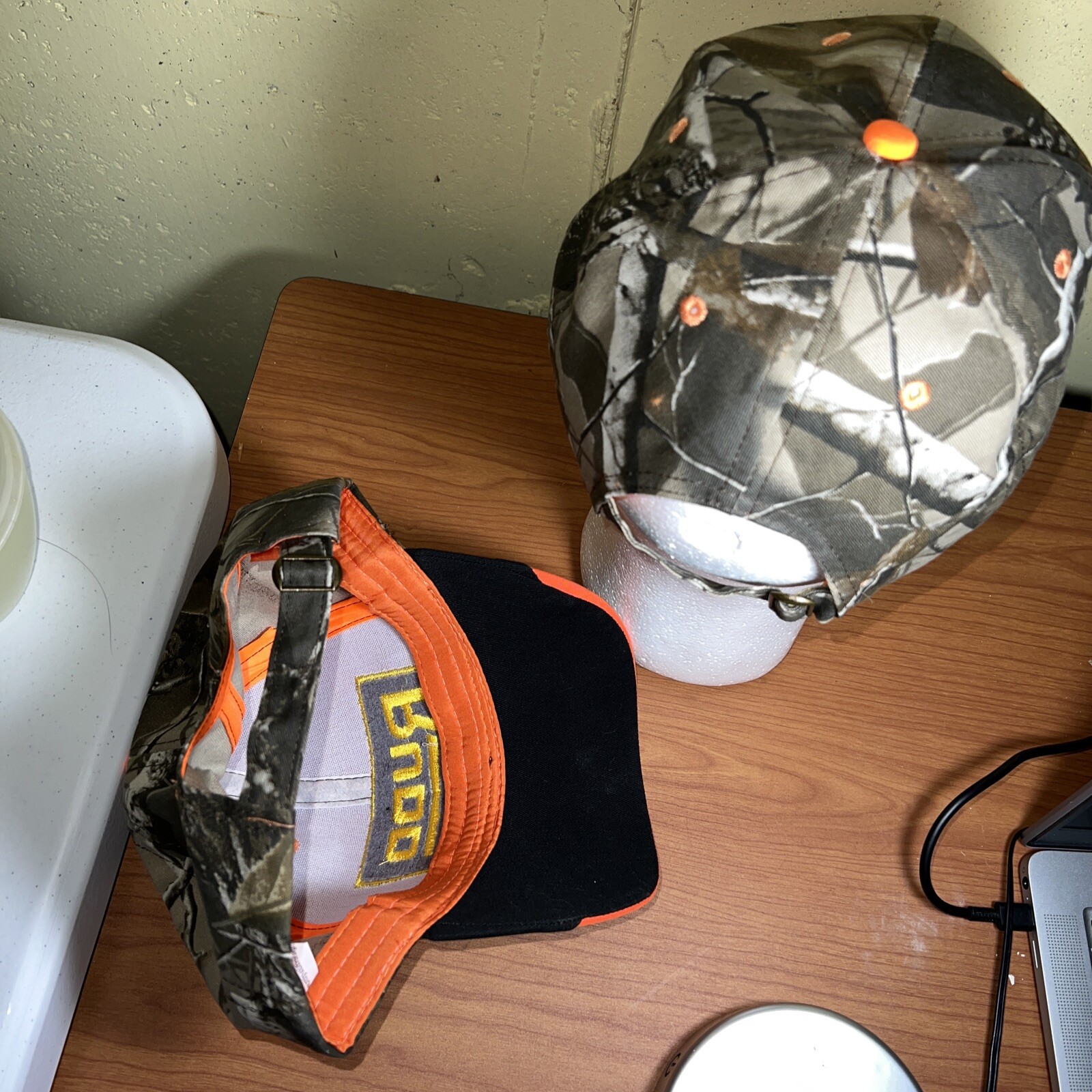 Rudd Equipment Logo Heavy Equip Machinery Camo Adjustable Lot of two | eBay