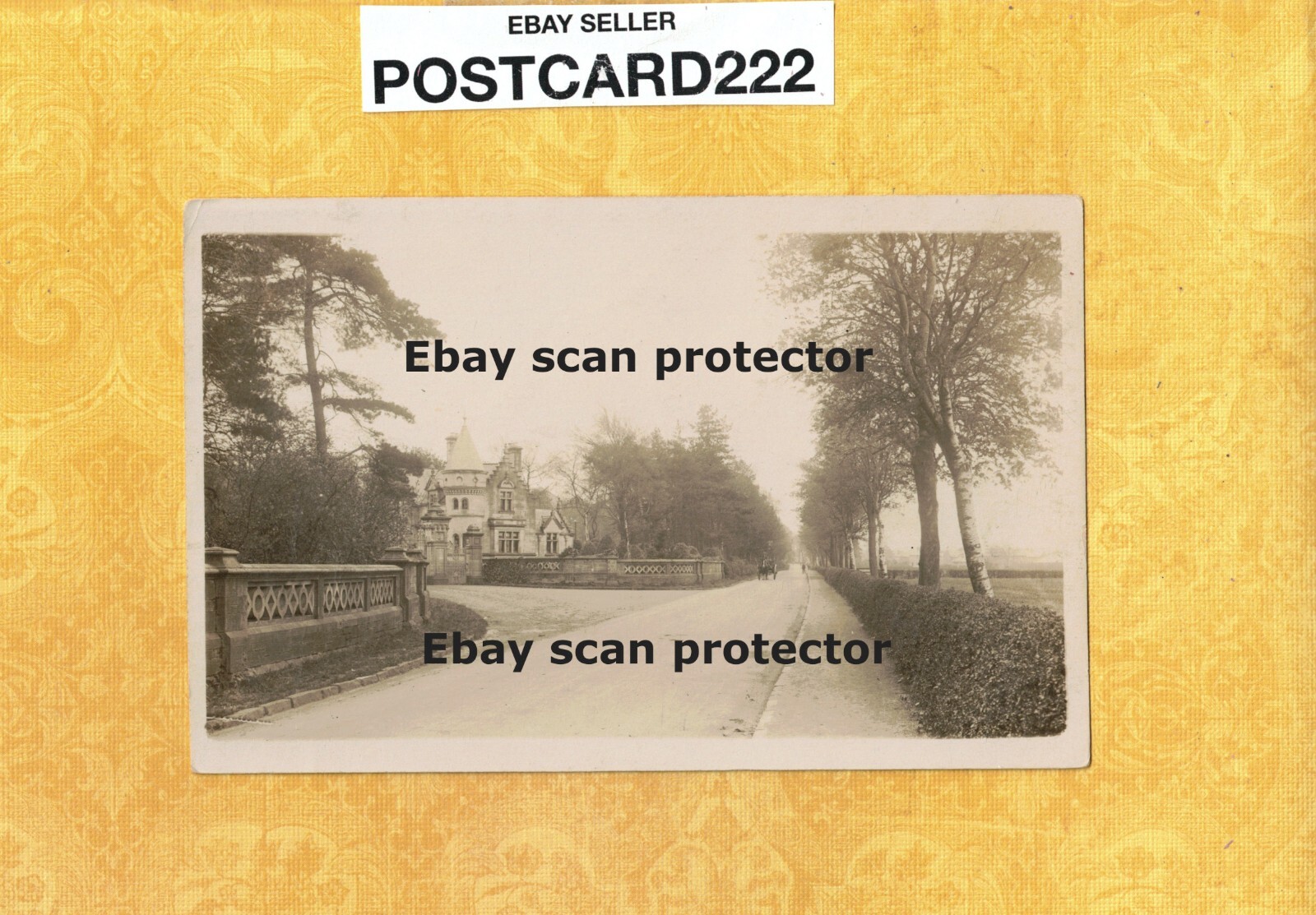 X RPPC real photo postcard unknown location HOUSE 1908-39 #4cce8 | eBay