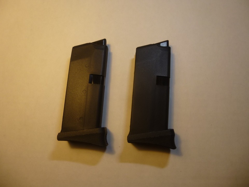 Glock model 43 magazine Two FREE SHIP ! Holds 6 rounds 9mm G43 New Qty ...