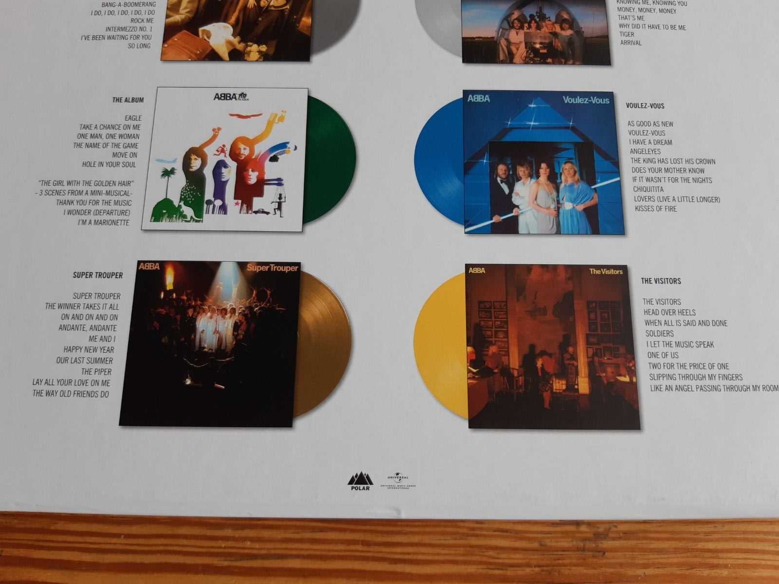The Studio Albums [Colored Vinyl] by ABBA (Record, 2020) for sale ...