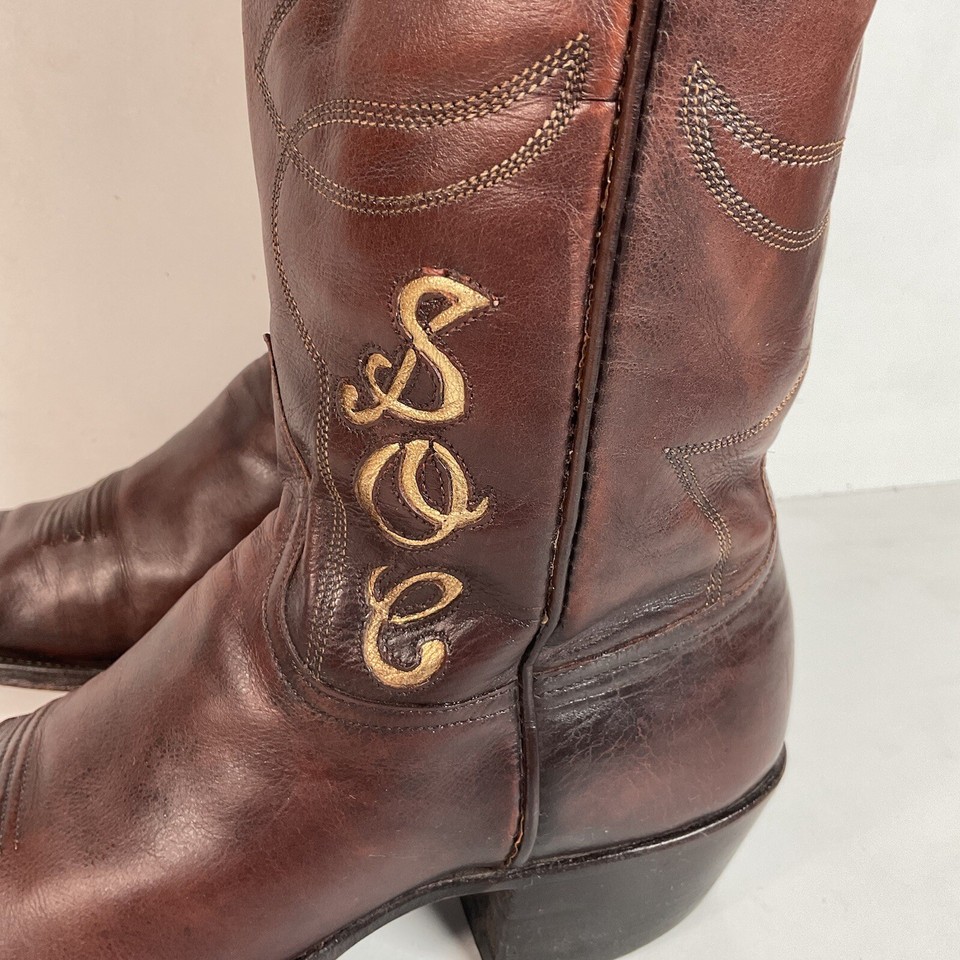 Vintage Rocky Carroll Custom Cowboy Boots Men’s 9 | Women’s 10 RJ’s ...