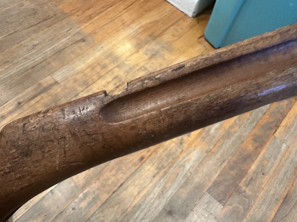 Unknown Vintage .22 stock early production bolt action stock unknown ...