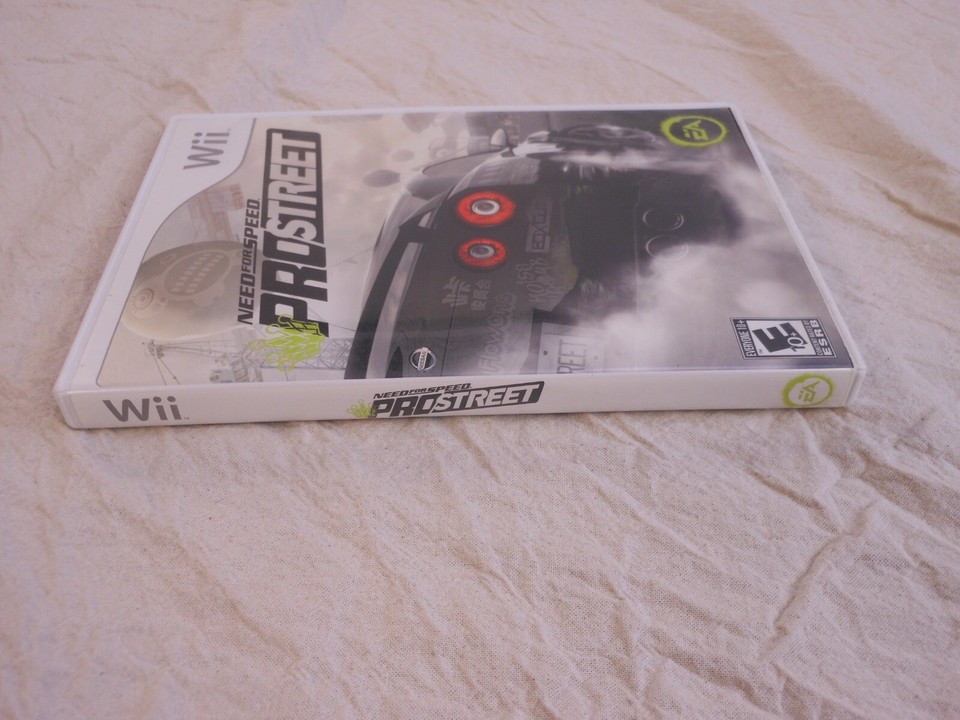 Need for Speed: Prostreet - Nintendo Wii - Complete w/ Manual - Clean ...