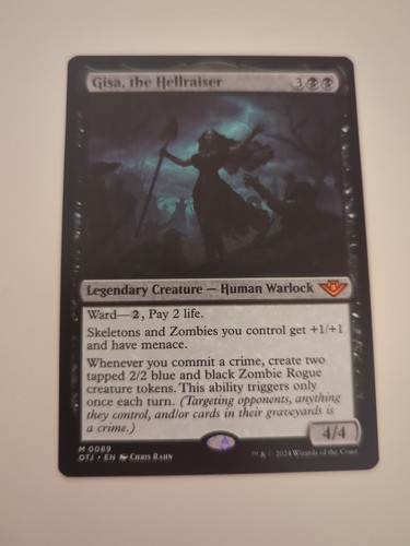 x1 Gisa, the Hellraiser OTJ MTG 89 MYTHIC M/NM 1x | eBay