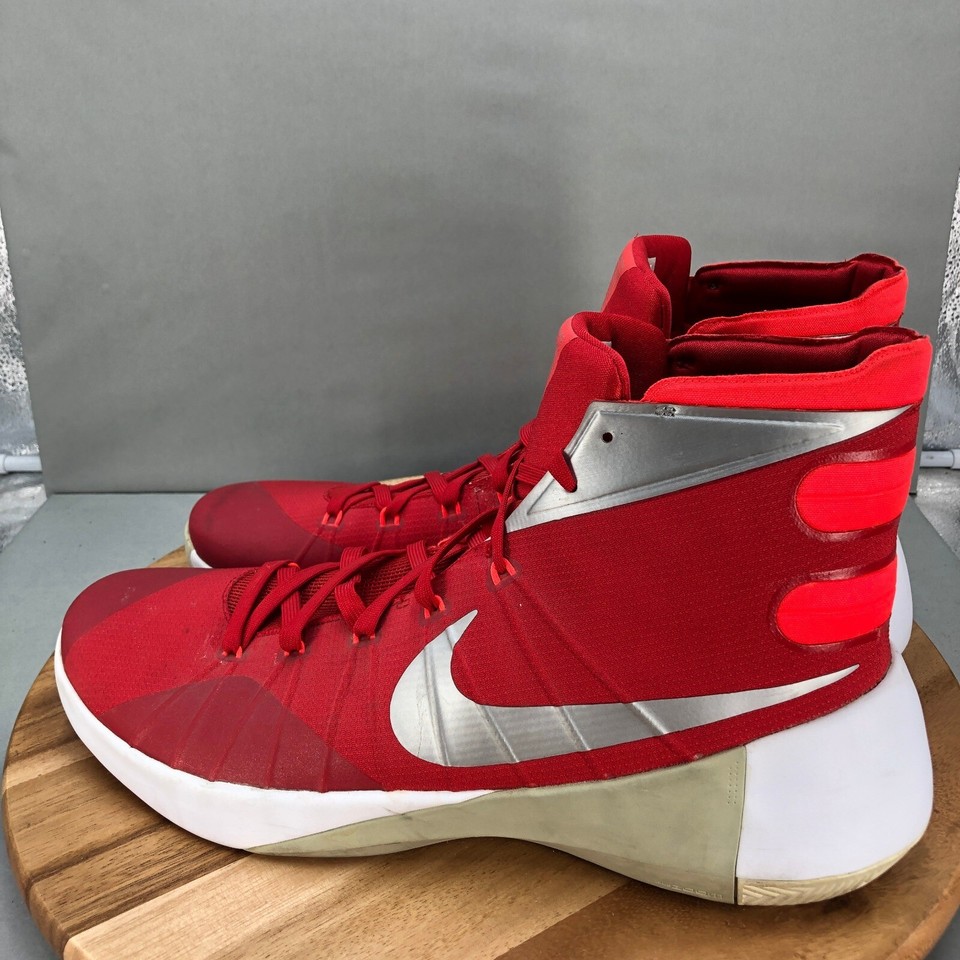 Hyperdunk 2015 TB 'University Red Metallic Silver' Basketball Shoes ...