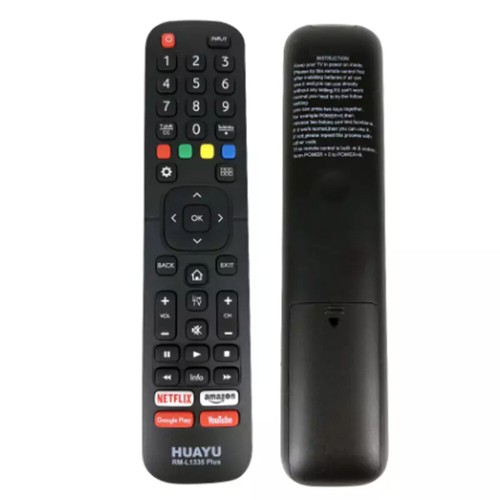 New HUAYU RM-L1335 Plus Universal For Hisense TV Remote Control EN2B27 ...