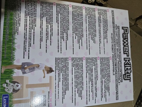 Lexibook KITTY01 Power Kitty Programmable Smart Robot Kitten│with Light ...