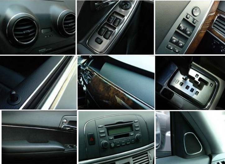 MICRO CHROME TRIM MOLDING STRIP INTERIOR CAR STYLING 4mm WIDE UNIVERSAL ...