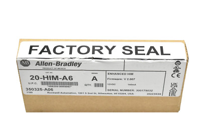 Allen Bradley 20-HIM-A6 Ser. A Powerflex Human Interface Module Factory ...