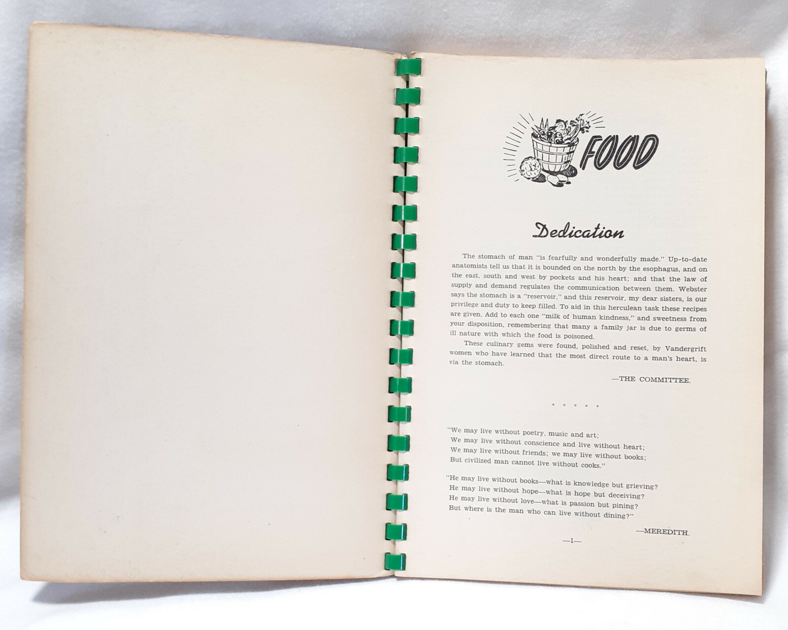 Vandergrift Womans Club Cook Book 1950 Vintage Plus Handwritten Clipped ...