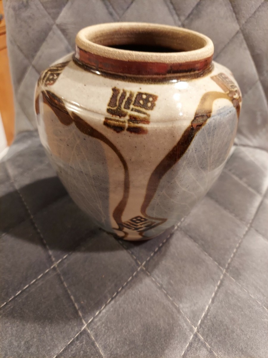 Smith Pottery Nc Large NC Pottery Leaf By SMITH POTTERY Etsy