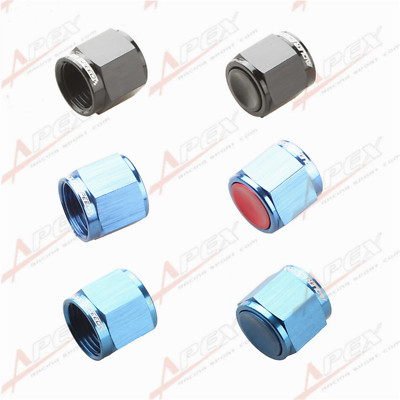 US STOCK -3AN 4AN 6AN 8AN 10AN 12AN Aluminum Flare Cap Block Off ...
