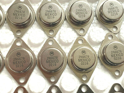 2N6678 NPN High Voltage Power Transistors TO-3 | eBay