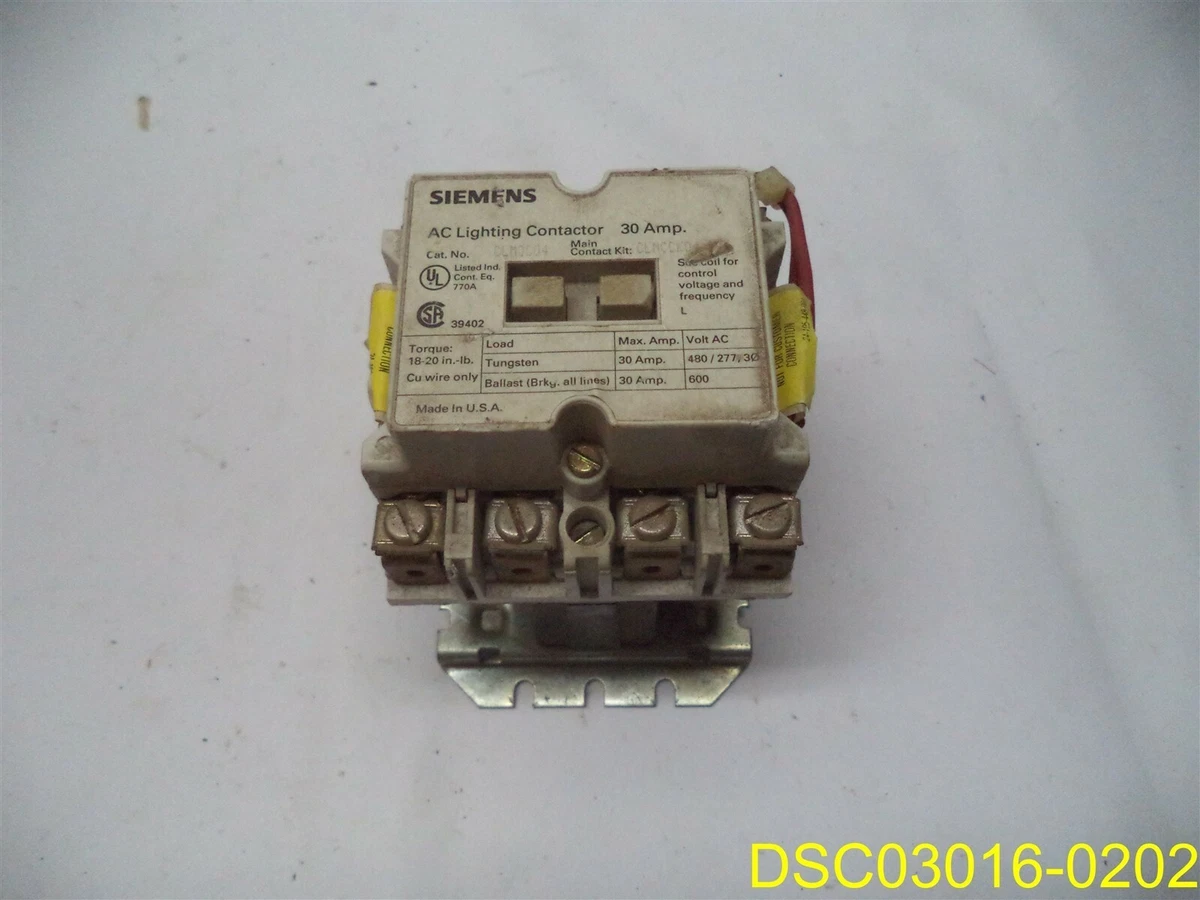 Siemens 12 Pole Lighting Contactor | Shelly Lighting
