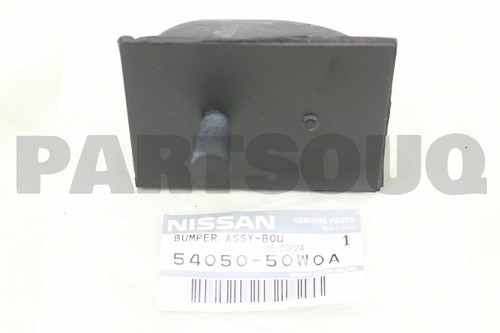 5405050W0A Genuine Nissan BUMPER ASSY-BOUND 54050-50W0A | eBay