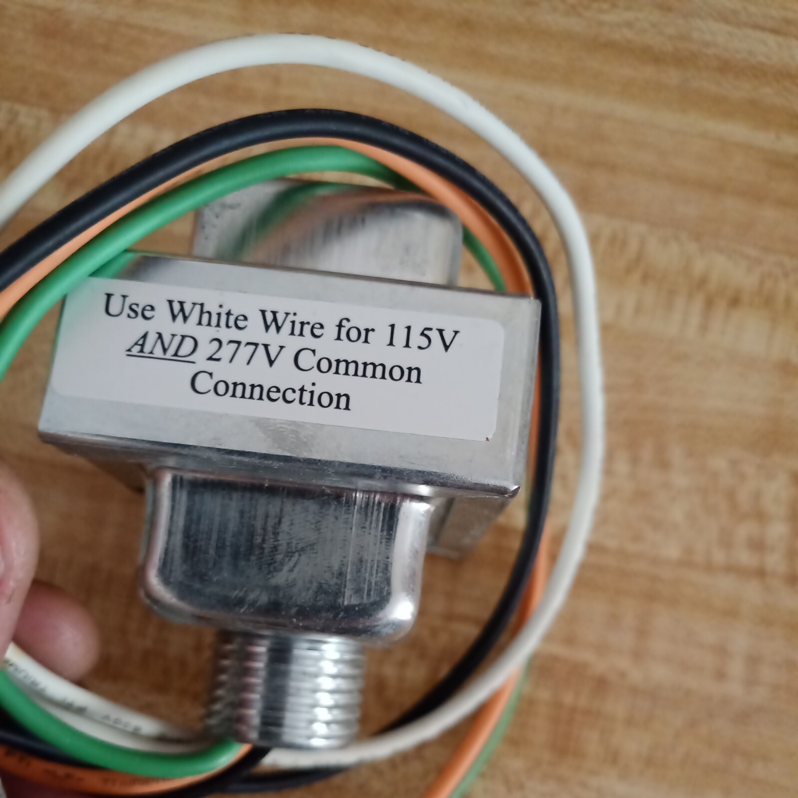 Sebco c RU MC50 WHT 0V BLK 115V ORG 277V Transformer for lighting 13 ...