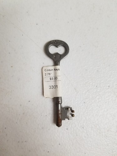 VTG Antique Corbin Mortise Door Lock Key Skeleton R18 | eBay