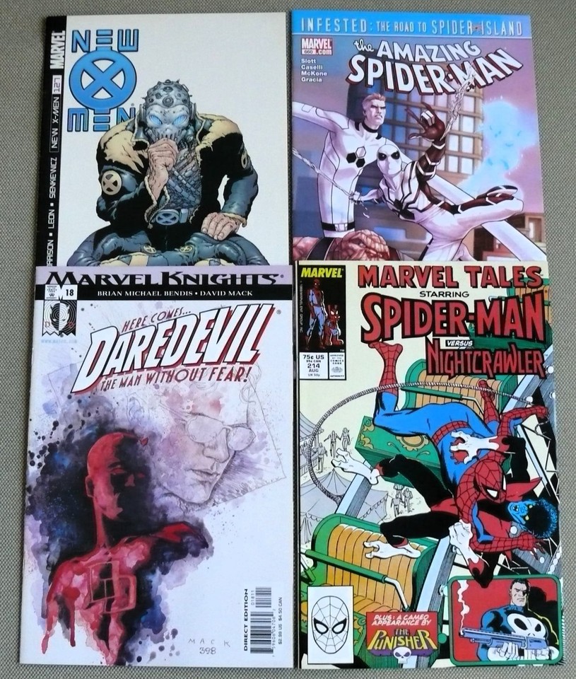 Bulk comic sale - 20 x Marvel comics; Spider-Man; X-Men; Shang-Chi etc ...
