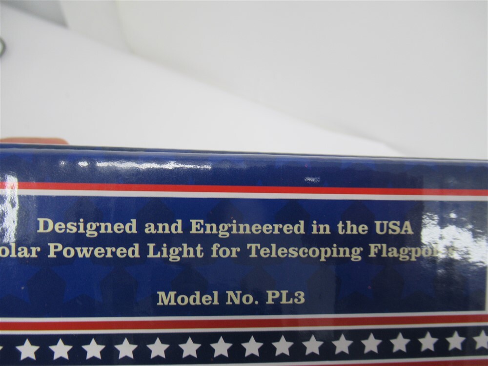 Uncommon USA Inc PL3 , Patriotic Solar Powered Light For Telescoping ...