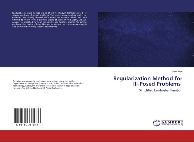Regularization Method For Ill-Posed Problems von Jaise Jose (2019, Taschenbuch) online kaufen ...