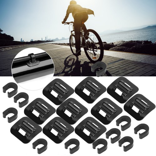 10Set Bike Cable Base Guide Bicycle Brake Cable Line Fixed Base with ...