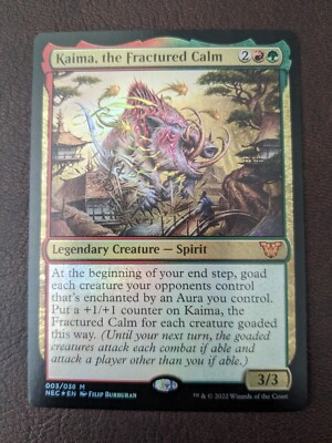 KAIMA, THE FRACTURED CALM (NEC) (FOIL) - Magic The Gathering MTG game ...