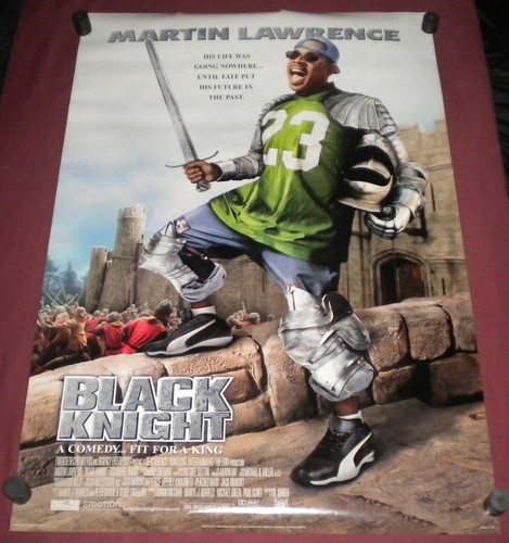 Black Knight Movie Poster 27x40 D/S Martin Lawrence Marsha Thomason ...