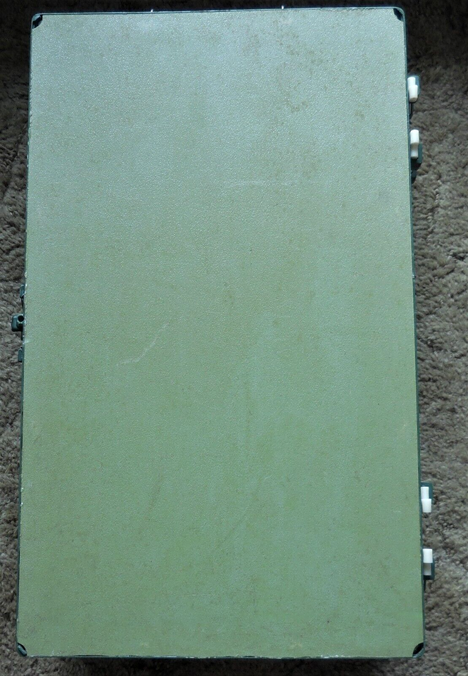 Vintage 6 Panel Wille Products casting trolling spoon bait file box | eBay