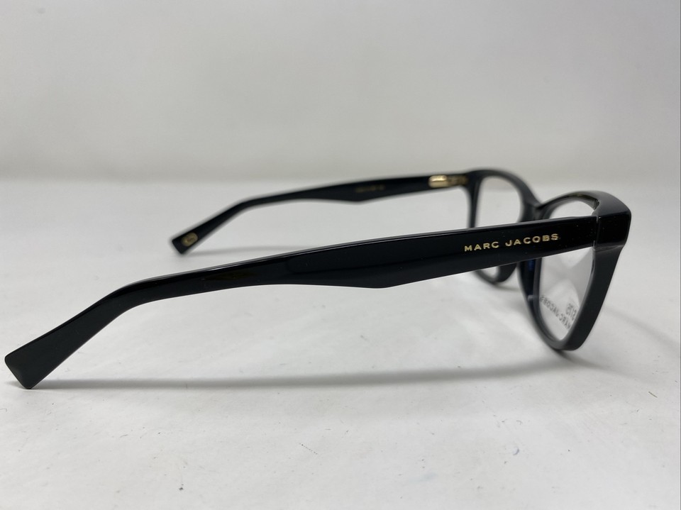 Marc Jacobs MARC 311 807 53-17-140 Onyx Black Full Rim Eyeglasses Frame ...