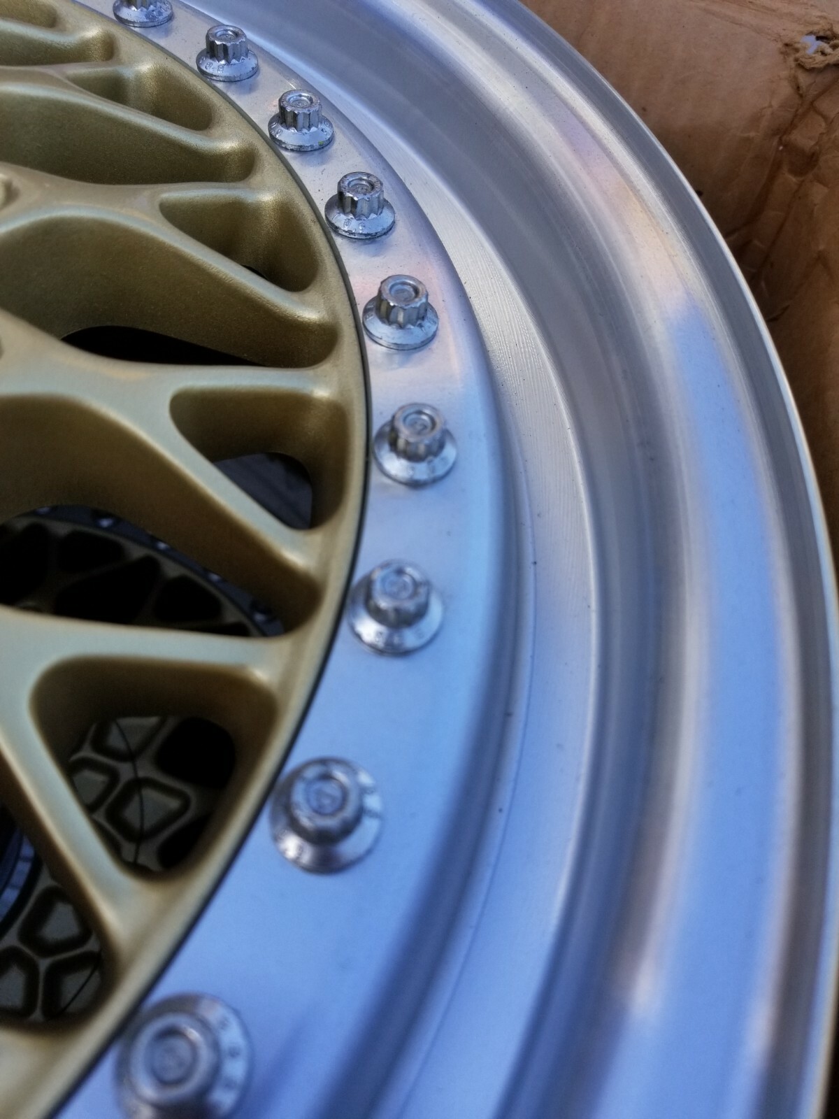 BBS 3 piece wheel RS017 Porsche 928 16x8 offset 62 Made in West Germany ...