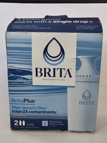 Brita Plus Water Filter High Density Replacement For Pitchers ...