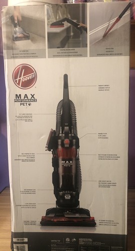 Hoover WindTunnel 3 Red Upright Vacuum Cleaner 73502045589 | eBay