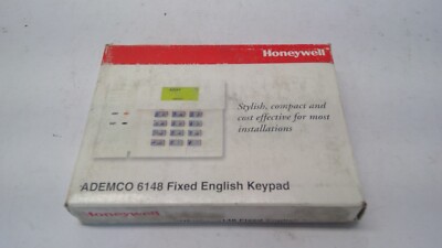 Honeywell / Ademco 6148 Fixed English Display Keypad BRAND NEW FREE ...
