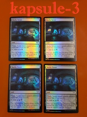 4x Murky Sewer | FOIL | Duskmourn: House of Horror | MTG Magic Cards | eBay