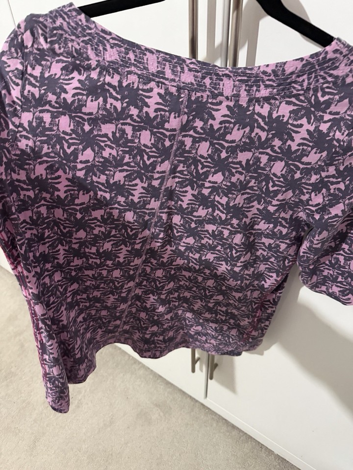 White Stuff t Shirt Size 12 Purple Round Neck | eBay UK