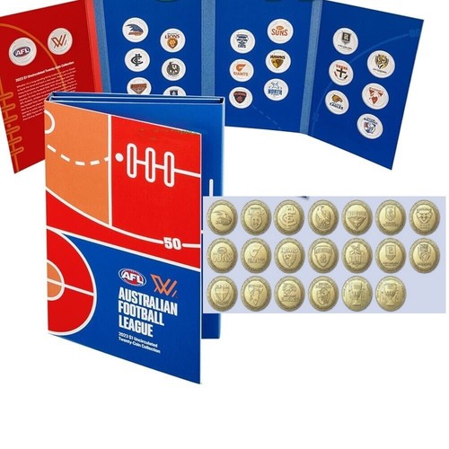 2023 AFL Australian Football League Premiership Collectible 20 Coins ...