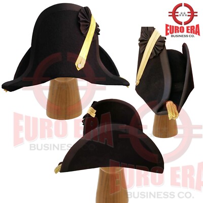 Napoleonic British Royal Navy Captain Military Bicorn Hat in all sizes ...