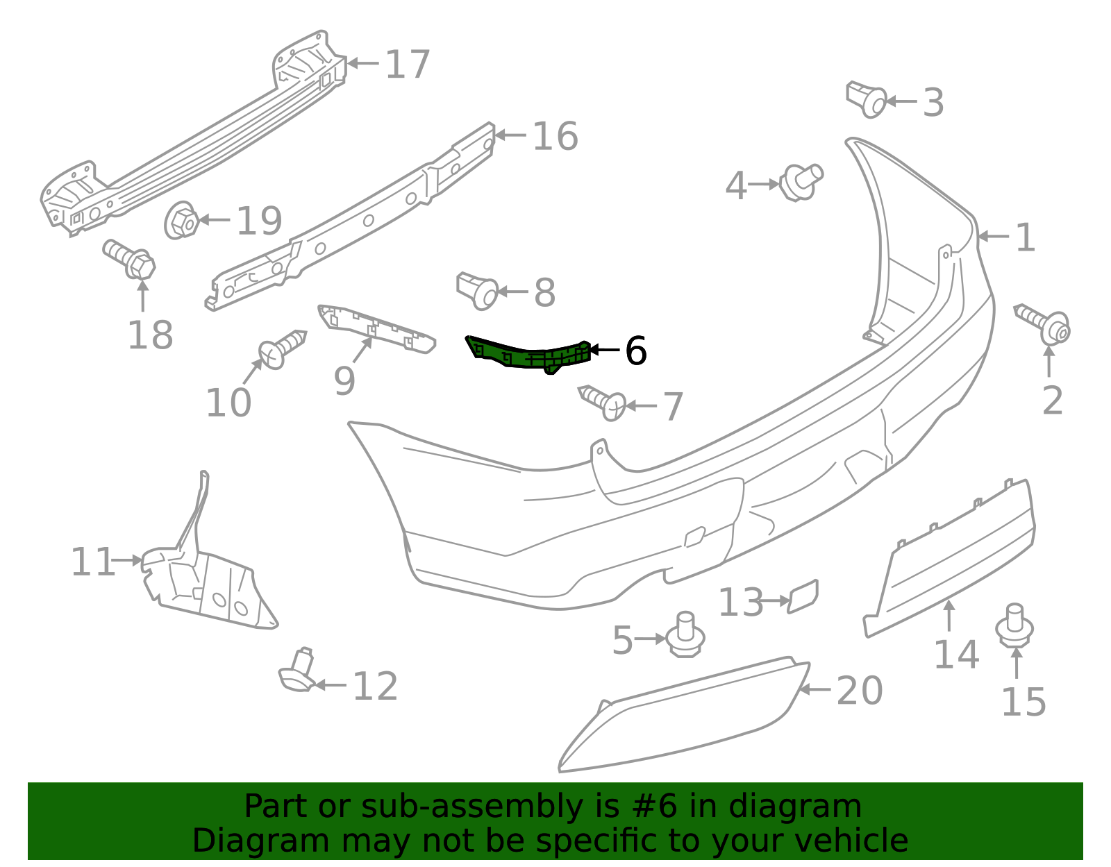 Genuine Subaru Corner Support 57707XC05A for sale online | eBay