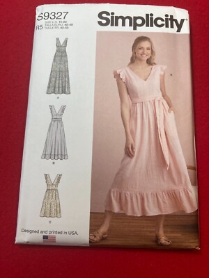 Simplicity 9327, Misses' Dress, Size 14-22, Brand New Uncut | eBay