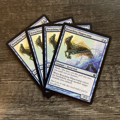 MTG 4x Breaching Hippocamp x4 LP Theros | eBay
