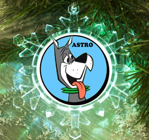 The Jetsons Dog Astro Snowflake Colored Light Holiday Christmas Tree ...