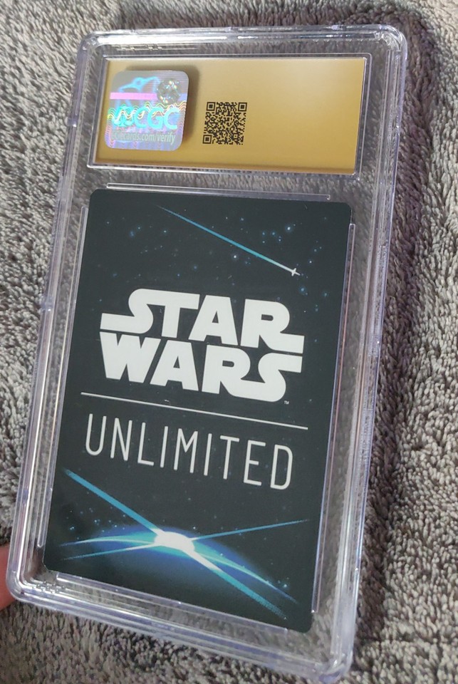 FIRST PRINT RUN - Hyperfoil Darth Vader - SOR Star Wars Unlimited #351 ...