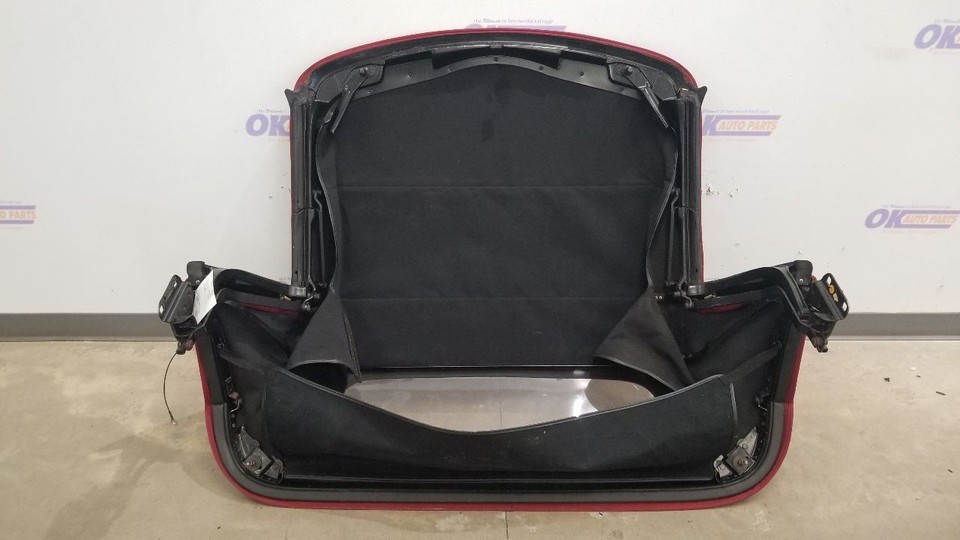 93 CHEVY CORVETTE C4 CONVERTIBLE ROOF SOFT TOP ASSEMBLY RED | eBay